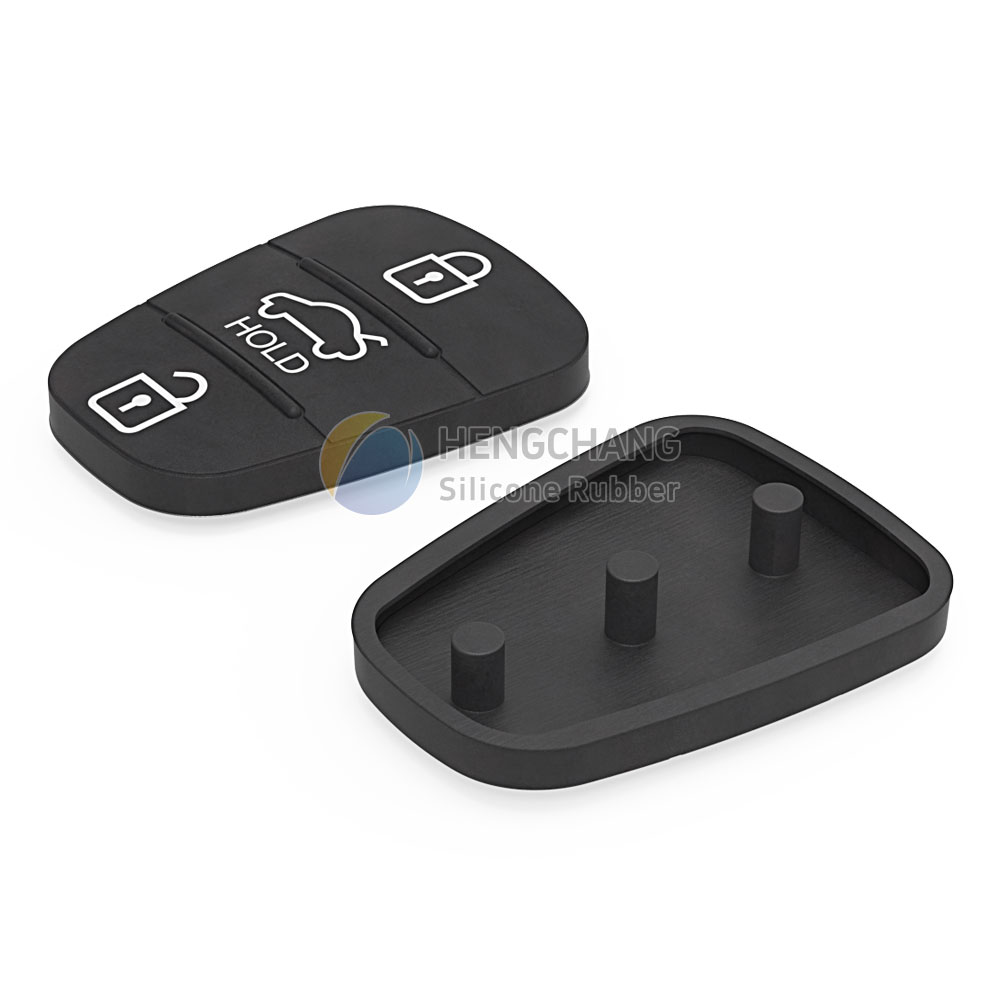 ‌Hyundai Kia Car Remote Key Silicone Button Rubber 3-Button HOLD-Hengchang