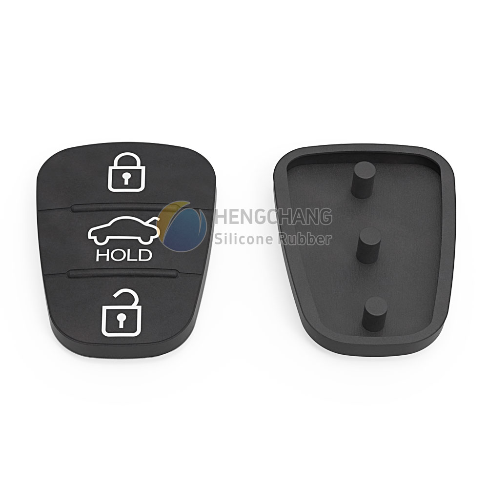 ‌Hyundai Kia Car Remote Key Silicone Button Rubber 3-Button HOLD-Hengchang